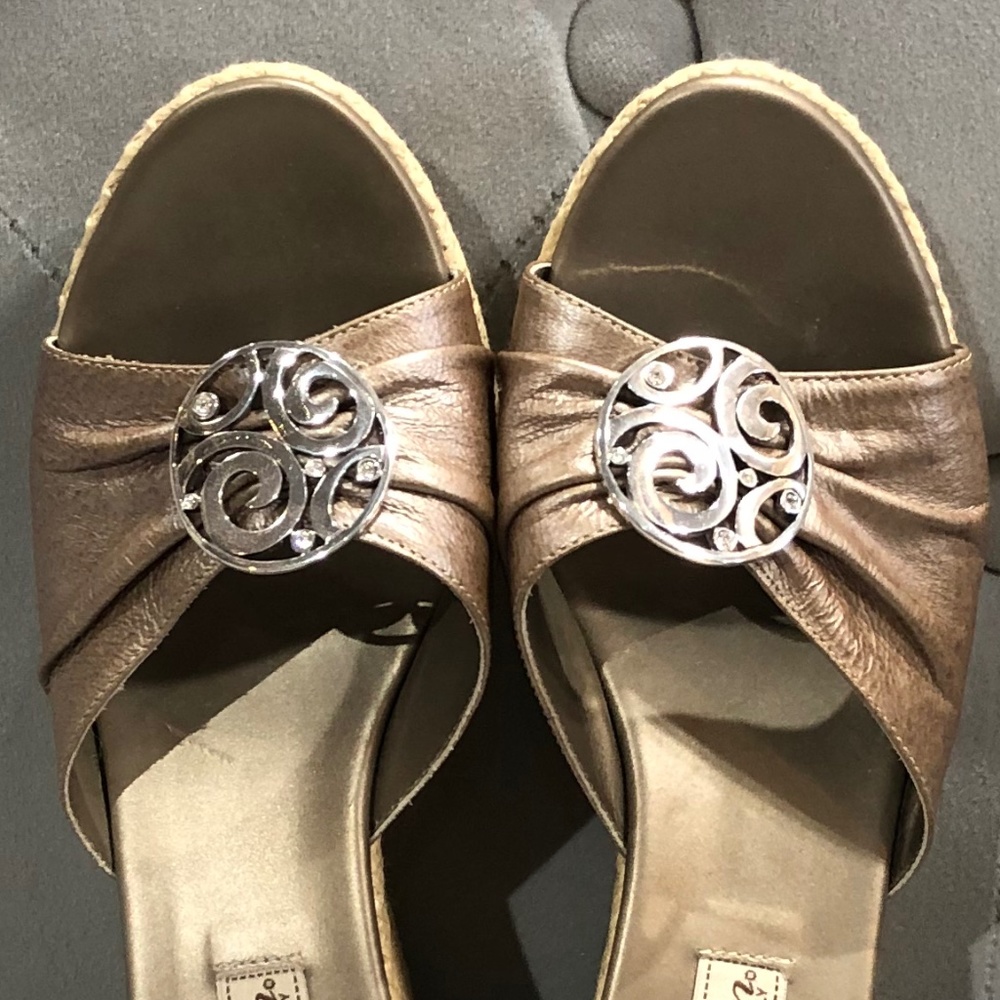 Bronze/Platinum Italian Brighton Slides - Gem